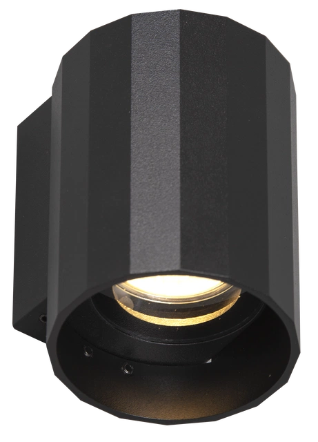 Cascade I vegg baderomslampe IP65 10,5cm sort